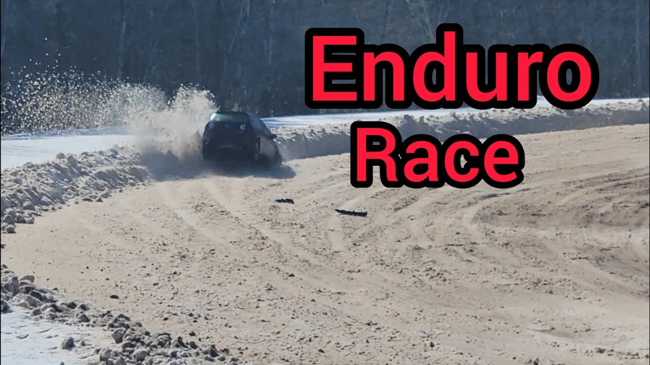 Enduro race at Alcona county fair Mar 4 - YouTube