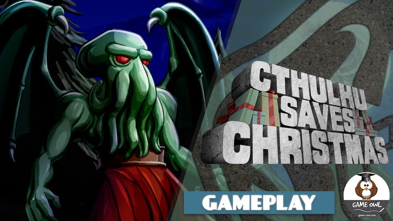 Cthulhu Saves Christmas Gameplay - YouTube