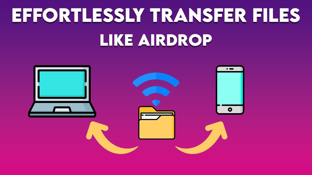 Effortlessly Transfer Files with Snapdrop - YouTube