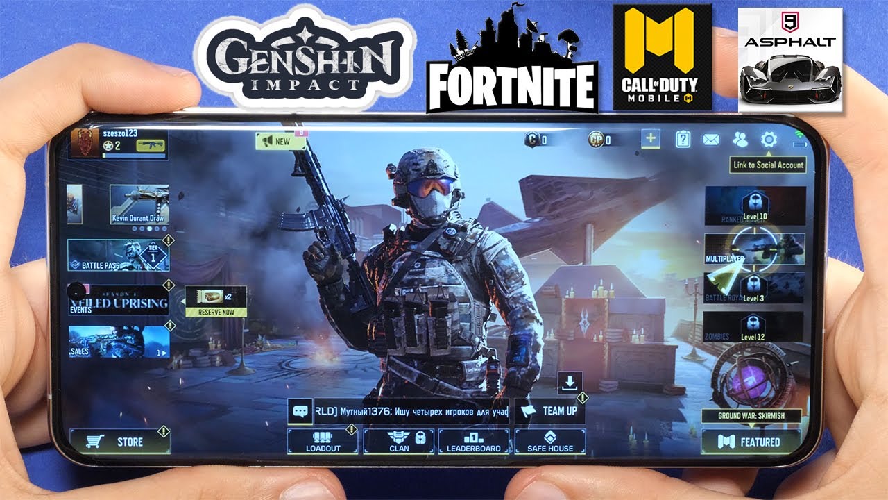 Huawei P60 Pro Gaming – Asphalt 9, Fortnite, Call of Duty, etc - YouTube