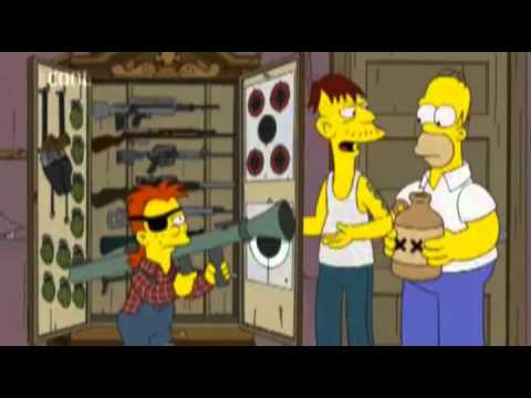 The simpsons google street view CZ - YouTube