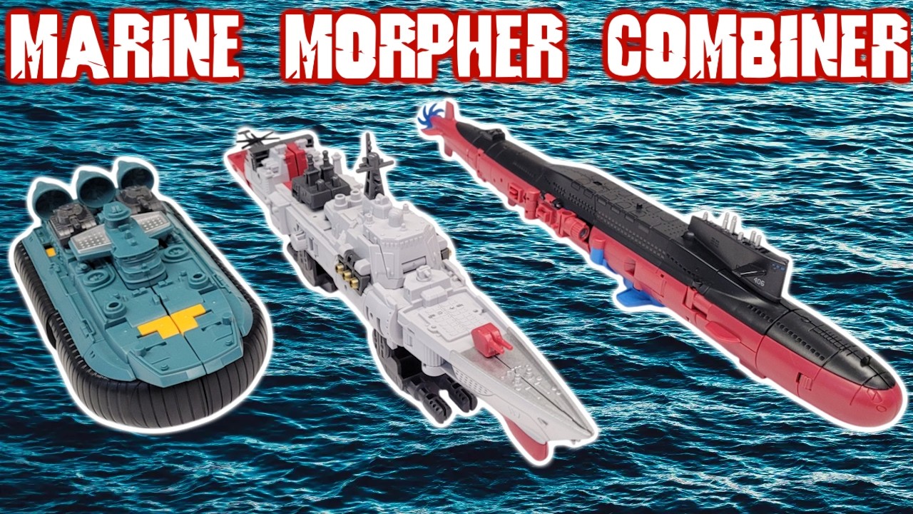 Holy Chinese combiners, Batman! Introducing the Marine Morpher Combiner ...