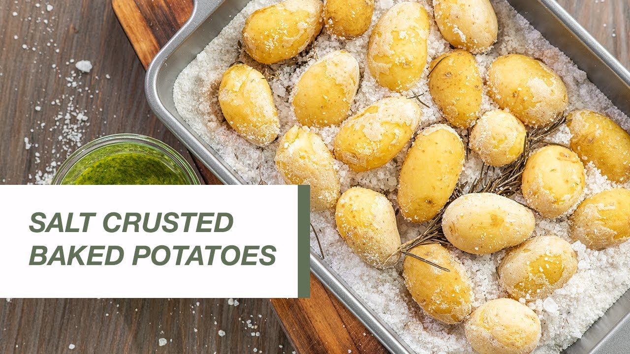Salt Crusted Baked Potatoes | Food Channel L Recipes - YouTube