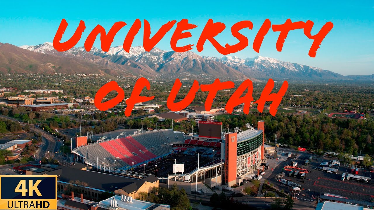 [4K][Serene Music][Virtual Tour] Walking Tour of University of Utah ...