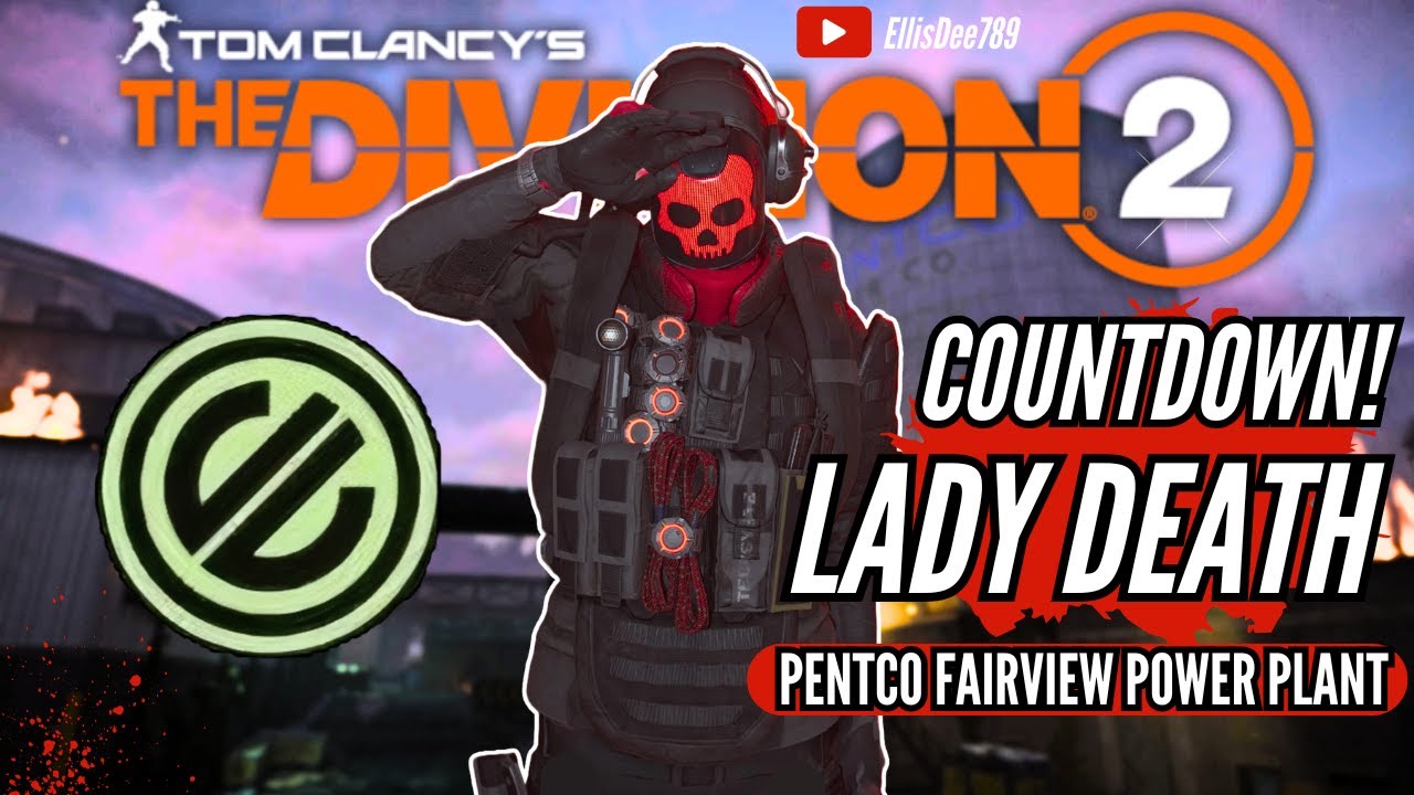 Countdown LADY DEATH STRIKER TANK BUILD - The Division 2 - YouTube