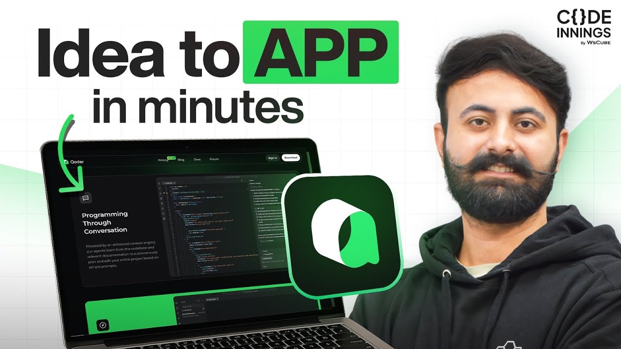 New AI Code Editor Just Dropped: Qoder 2025 (Full Tutorial) - YouTube