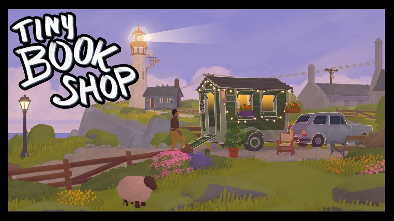 Tiny Bookshop | Open a Traveling Bookstore by the Sea | Demo - YouTube
