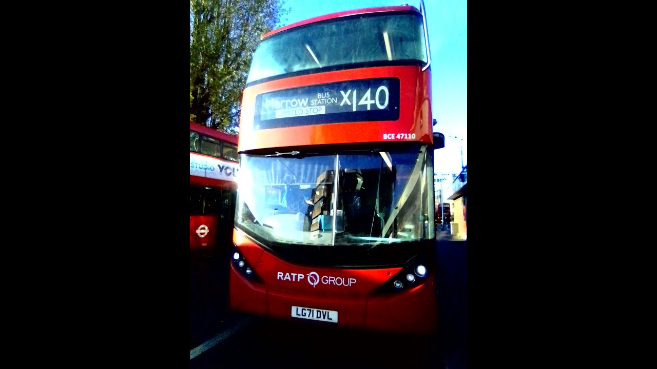 X140 Bus Route [Full route visual] Heathrow Central - Harrow Bus ...