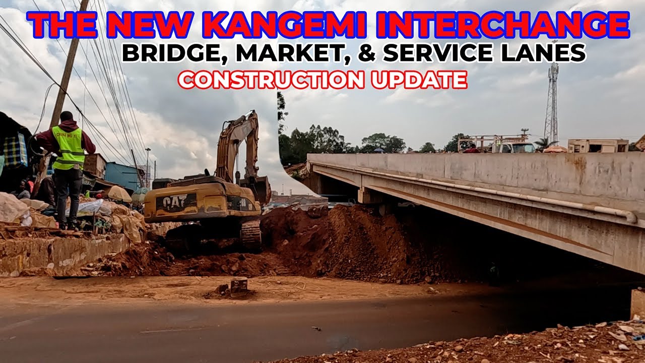 Kangemi Interchange & Service Lanes Construction Update - YouTube