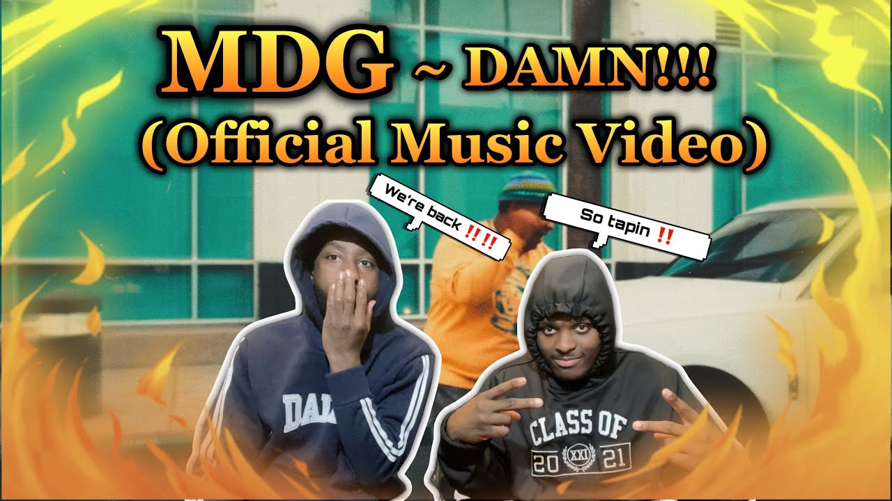 MDG - DAMN!! (Official Music Video) | Reaction 🔥🔥 - YouTube