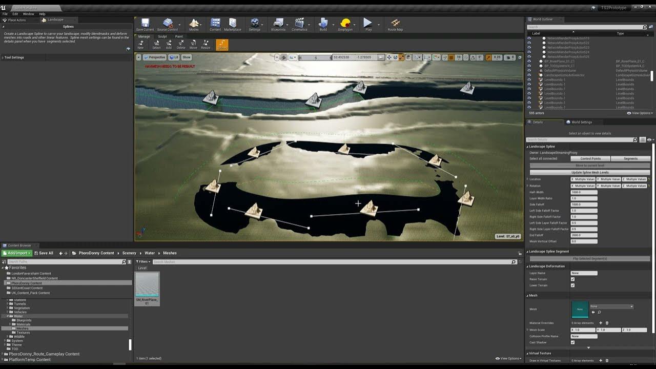 TSW4 Editor River Tutorial - YouTube