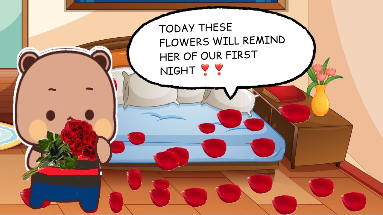 ROSE DAY 🙈 || Dudus naughty plan 🤪|| milk and mocha videos || Peach and ...