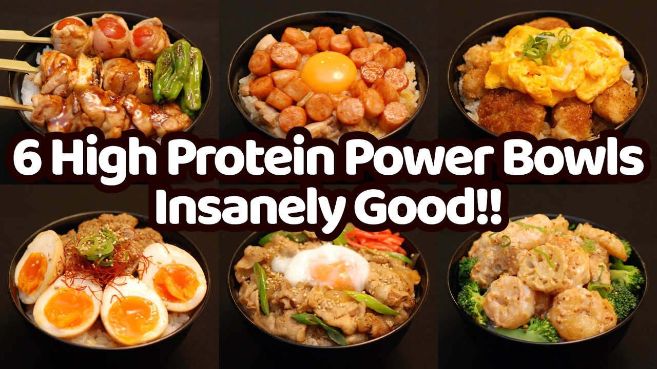6 High-Protein Power Bowls: Delicious, Satisfying & Stamina-Boosting ...