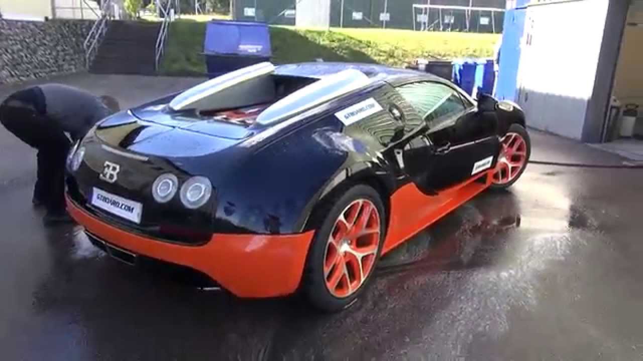 Borat's Car Wash and the Bugatti Veyron Grand Sport Vitesse 16.4 - YouTube