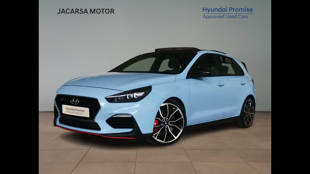 HYUNDAI I30 TGDI AUT N PERFORMANCE SKY 2.0 275CV PERFORMANCE BLUE - YouTube