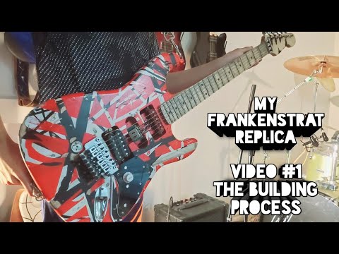 My Frankenstrat Replica Build Part 1: The Building Process - YouTube