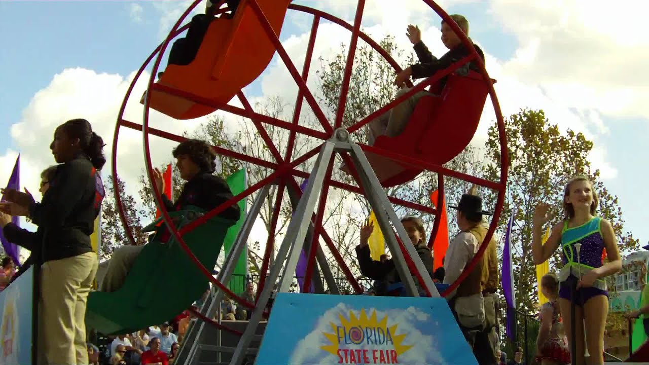 Fresh From Florida Parade 2011: Florida State Fair Float - YouTube