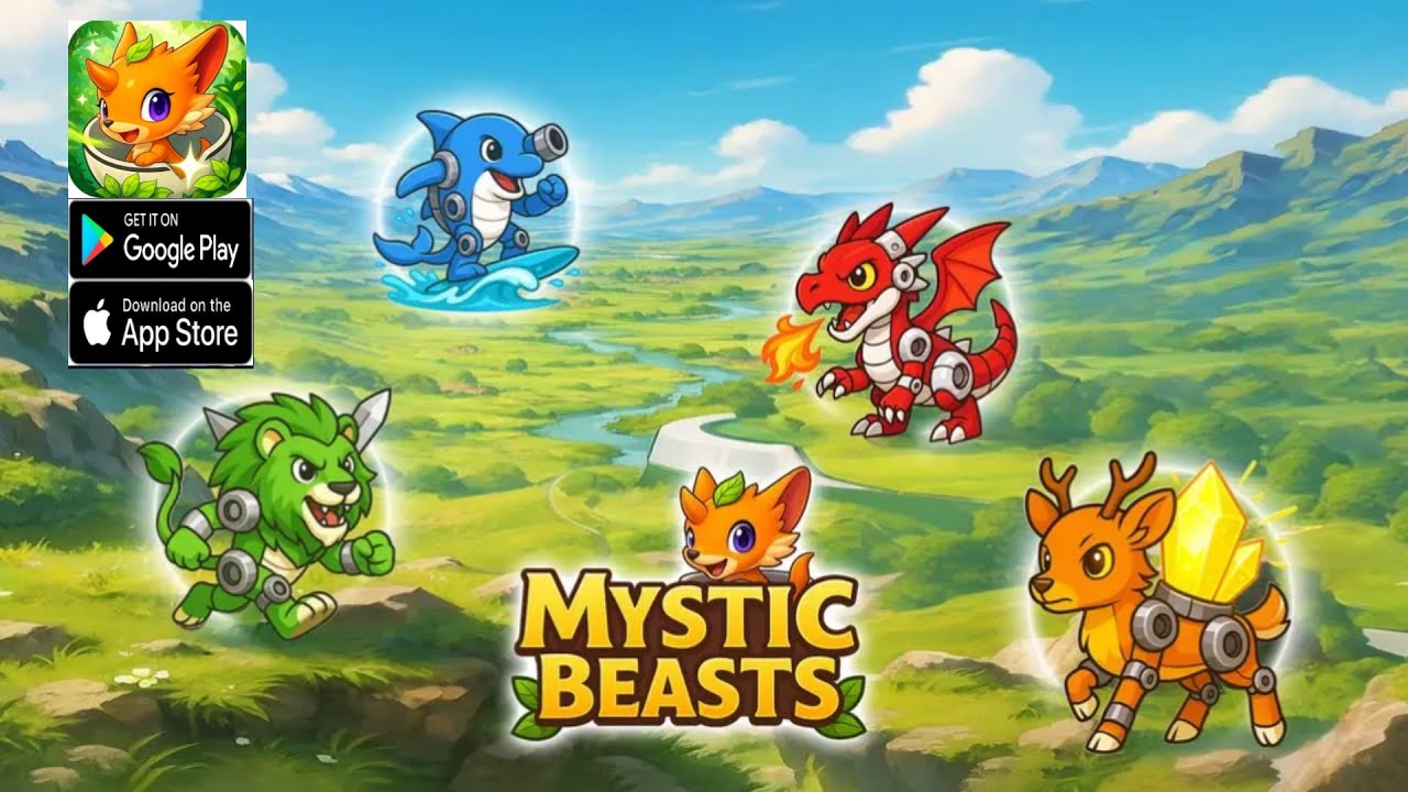 Mystic Beasts Gameplay - Pokemon RPG Game Android - YouTube