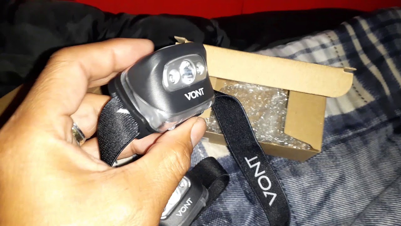 Vont 'Spark' LED Headlamp Flashlight Review - YouTube