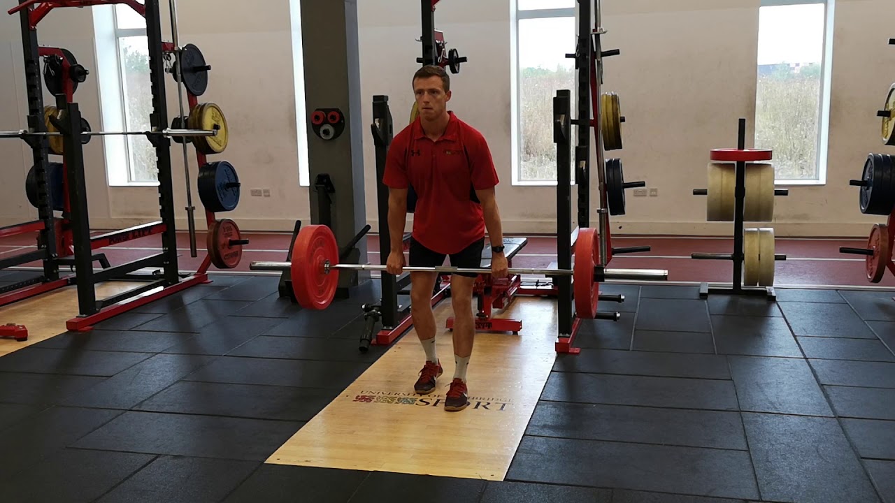 Barbell Semi Supported Single Leg RDL - YouTube