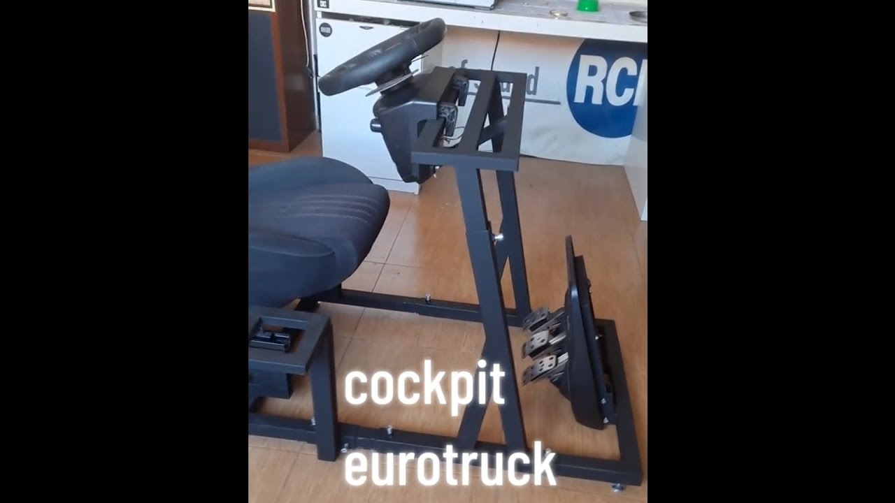 El primer cockpit para eurotruck y farm simulator #g29 # ...