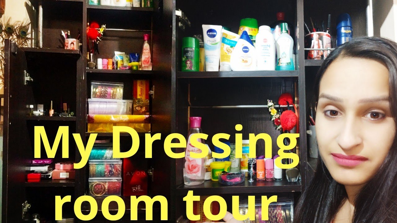 My Dressing table tour | my makeup collection, makeup organization 2020 ...