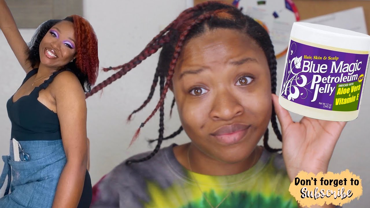 I did a braid-out ONLY USING **GREASE**😱| HOT 👍🏾OR NOT?👎🏽 - YouTube