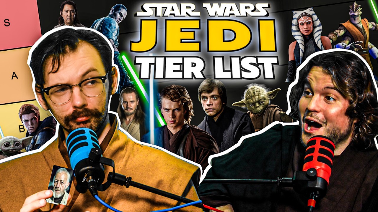 Ranking the Worst and Best JEDI | Star Wars Tier List - YouTube