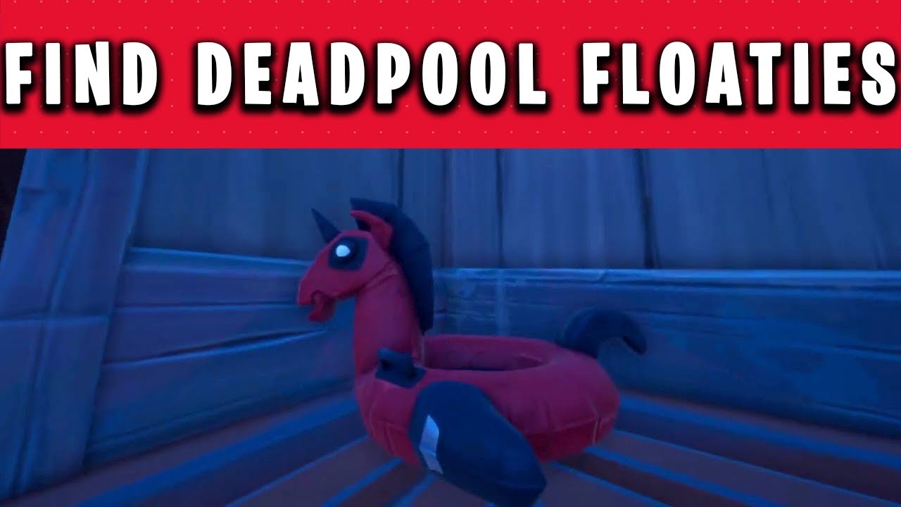 Find Deadpool Floaties at The Yacht - (Week 2 Challenge) - YouTube