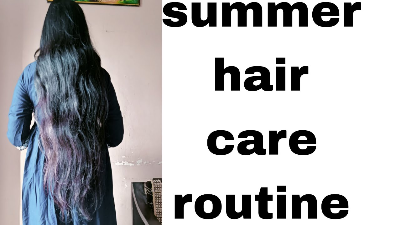 5 easy summer hair care routine at home । - YouTube