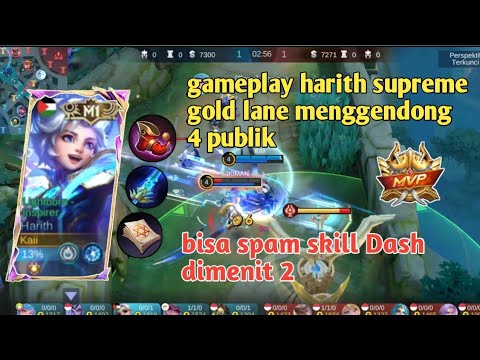 GAMEPLAY HARITH GOLD LANE SUPREME HARITH GOLD LANE MEMBANTAI MUSUH ...