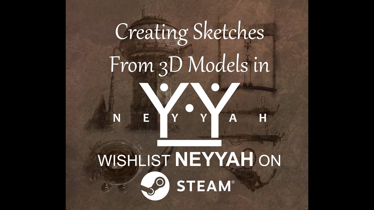 Neyyah Game Devlogs / Creating Sketches from 3D Models for Neyyah - YouTube