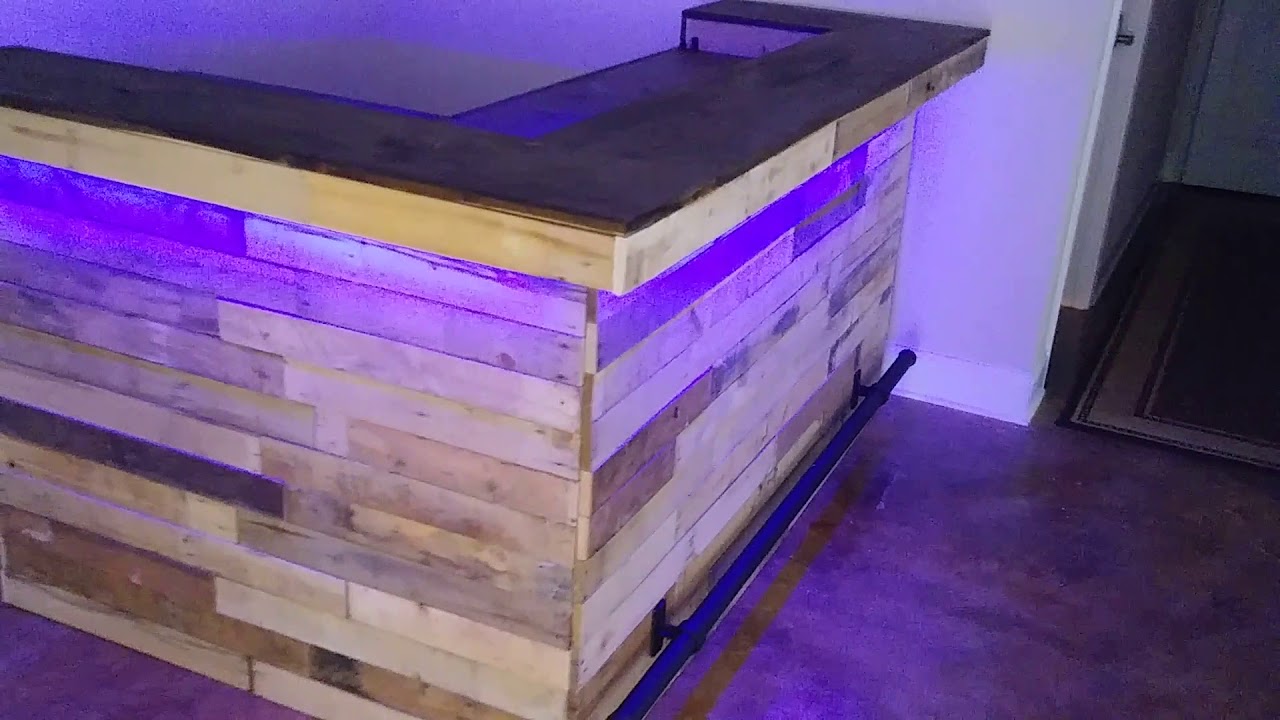 Cowboy Builds features 6ft Bar with 4ft return. - YouTube
