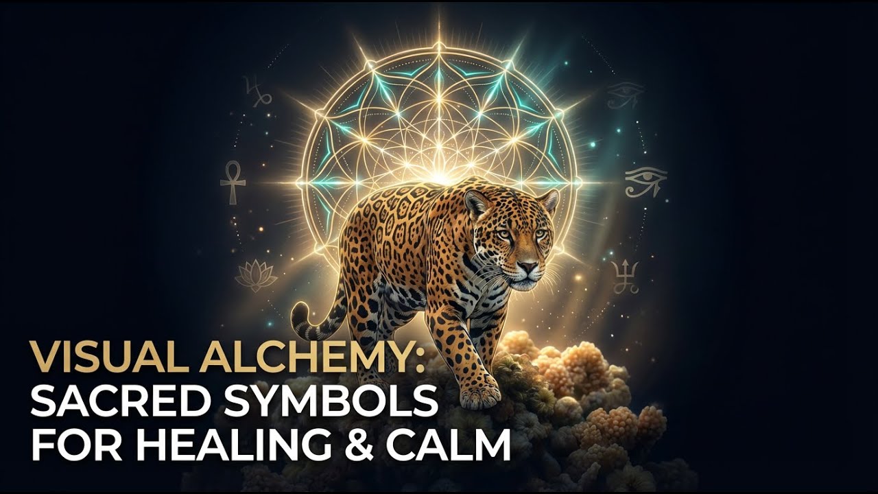 Calming Visuals & Sacred Symbols (4K) | Healing Meditation | Visual ...