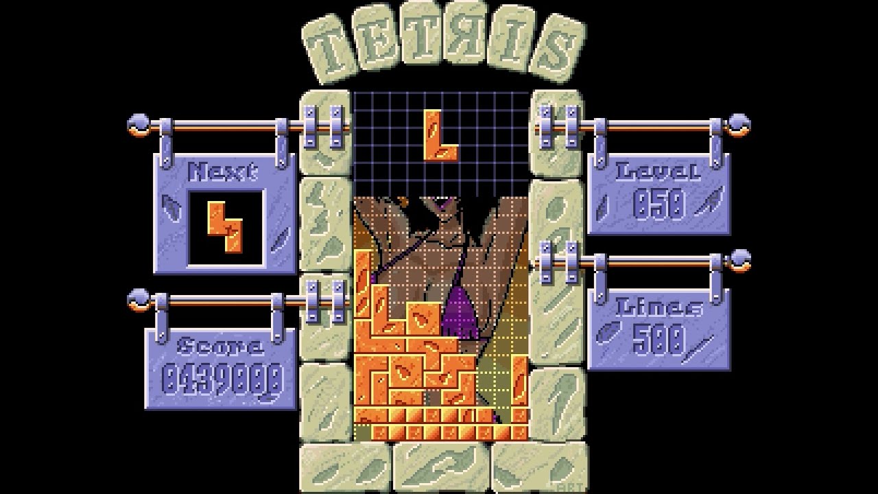Tetris Pro (Amiga) gameplay - YouTube