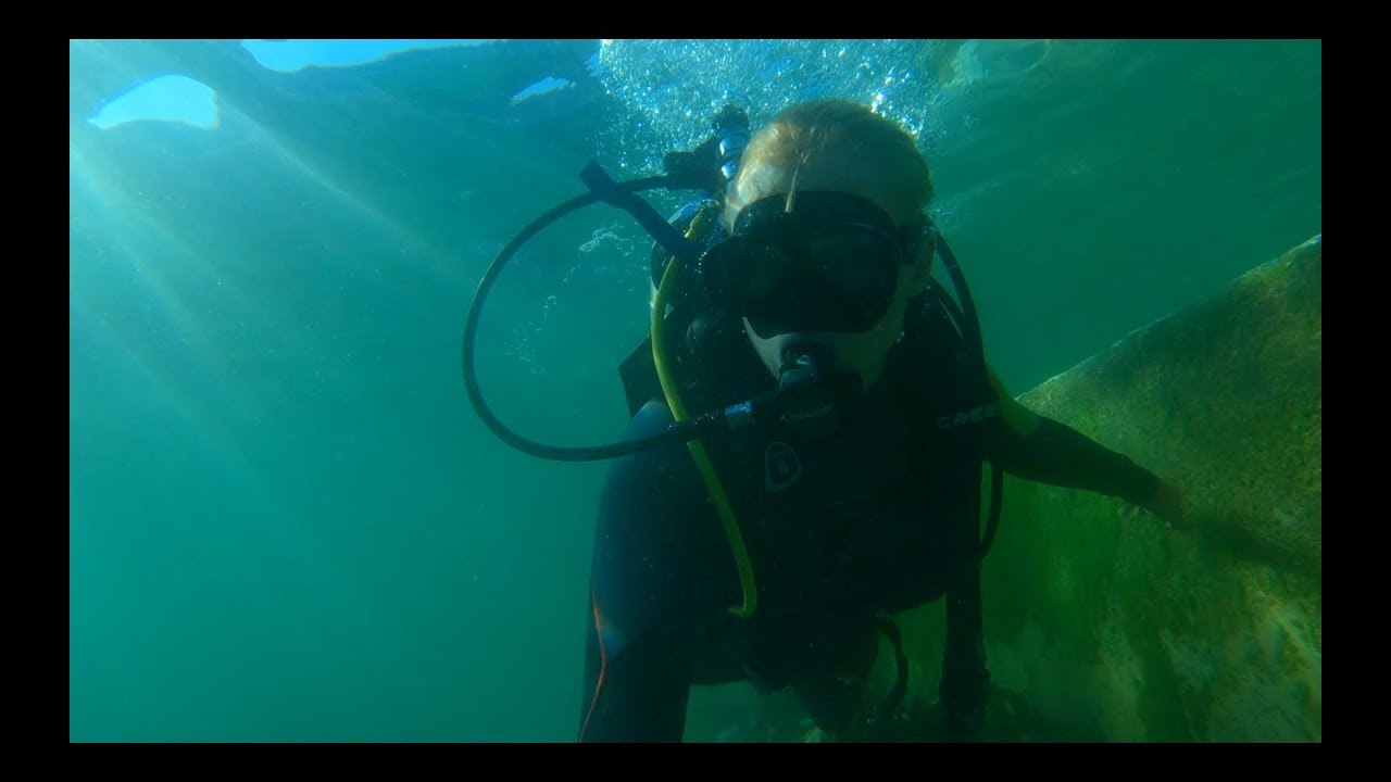 Scuba Diving Devils Point - YouTube