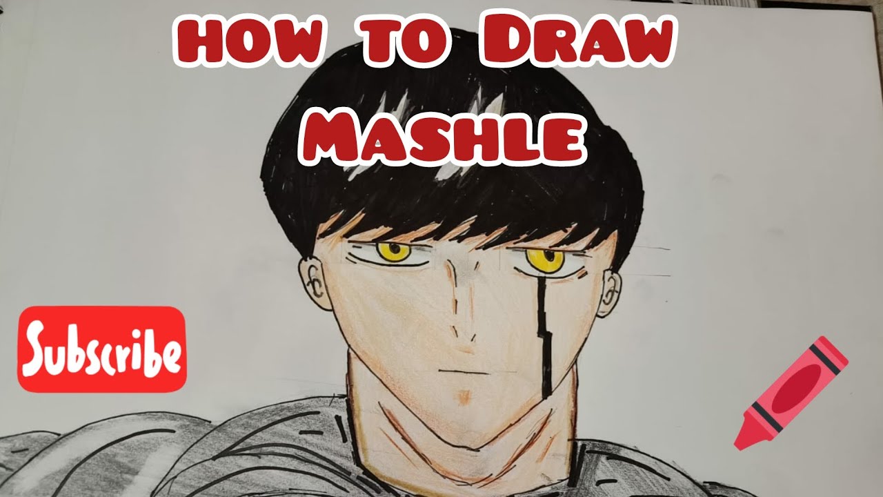 How To Draw Mashle|| Mashle|| Mashle-Magic &Muscles #mashle # ...
