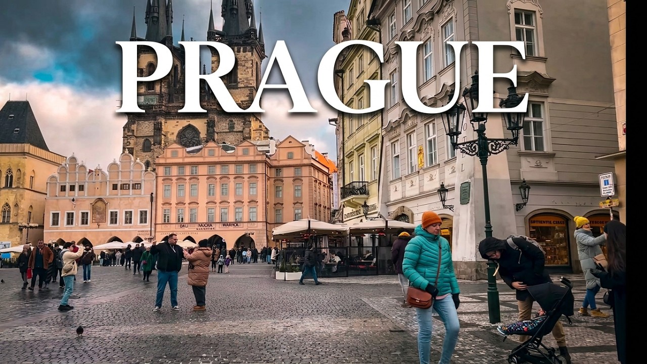 PRAGUE 4K Walk: Why Everyone Falls in Love with This City - YouTube