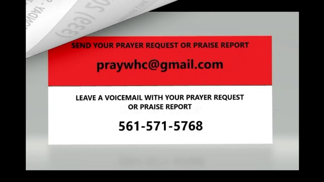 Sunday Service | Bishop Paul Lyttle | July 5, 2020 | WHCCOG Live TV ...