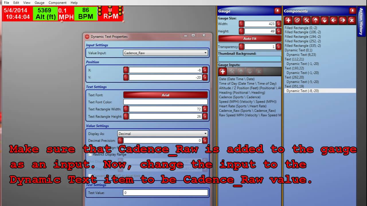 DashWare Data Profile Annotated how to video - YouTube