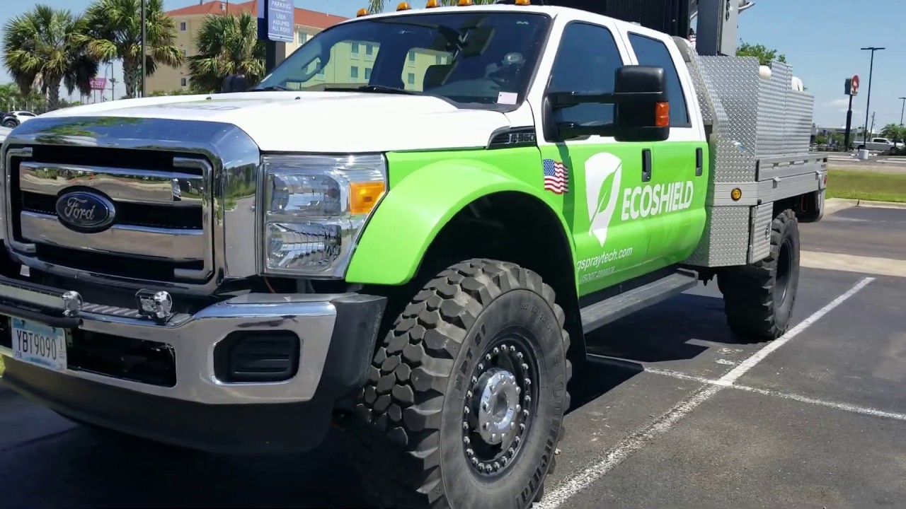 Ford F550 Super Single Conversion - Huge truck and it has a huge turbo ...