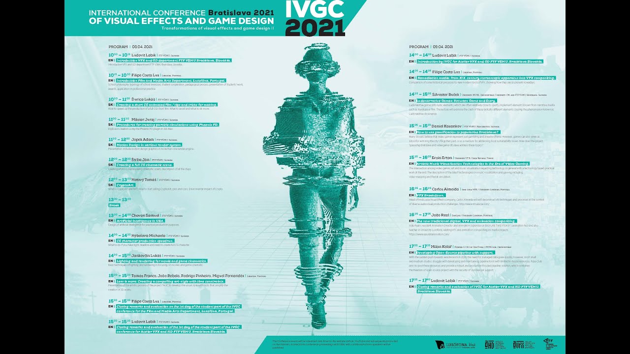 International Visual effects and Game design Conference Bratislava 2021 ...