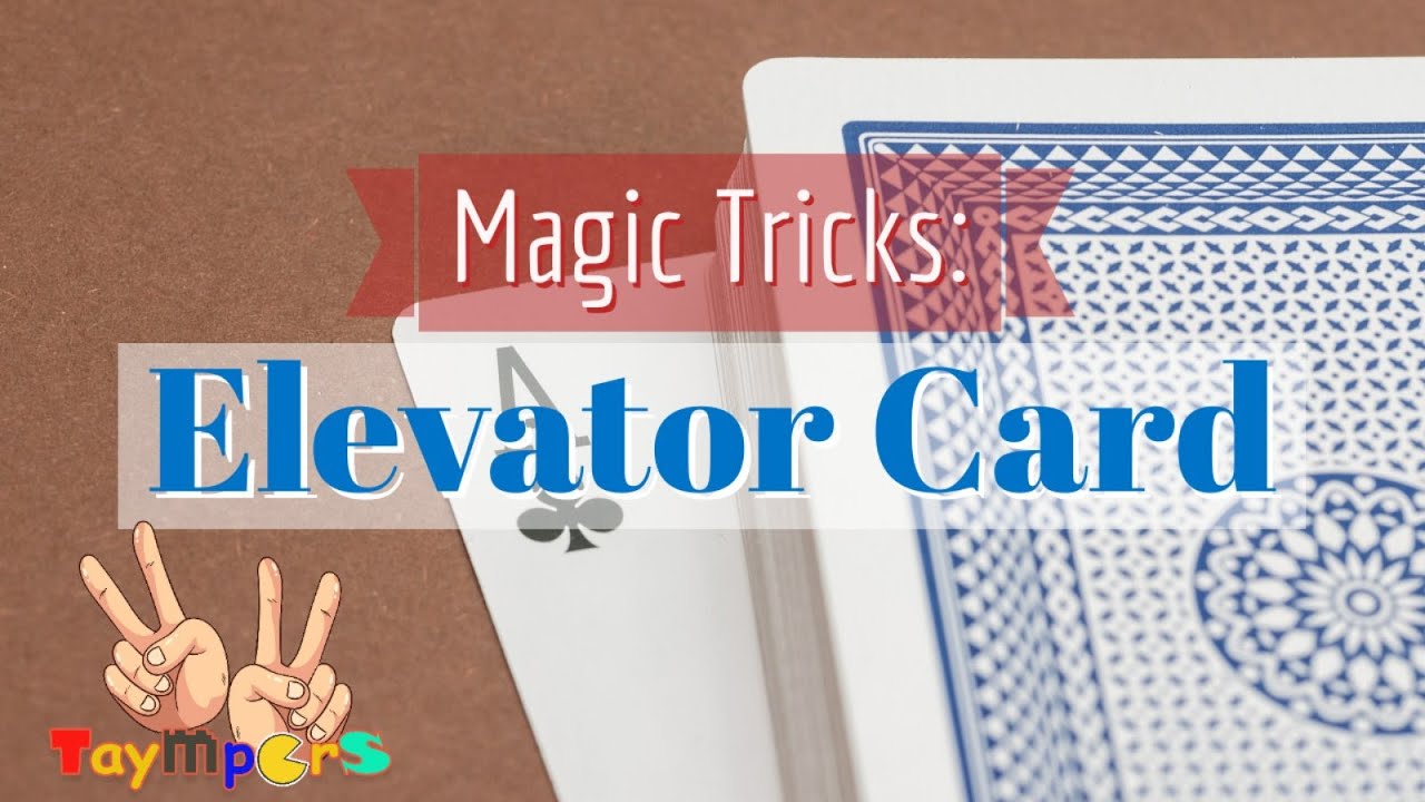 Magic Tricks - Elevator Card Magic - YouTube