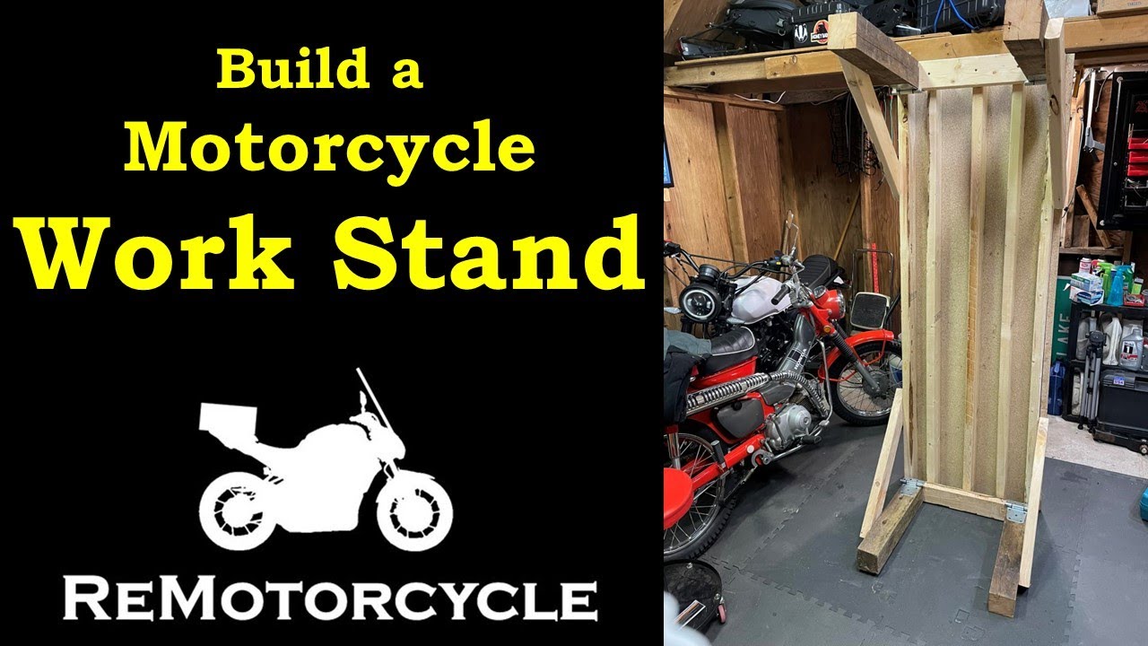 HOW TO Make a Motorcycle Work Table - YouTube