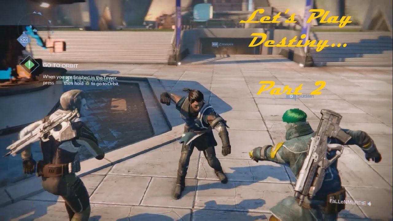 Let's Play Destiny Part 2 - Dancing Purple Ball and the Cosmodrome ...