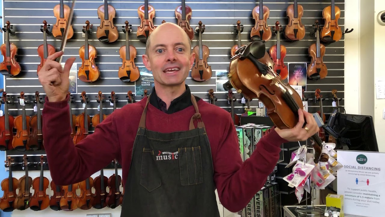 Violin review. Raggetti master vs Struna Maestro 1/4 size - YouTube