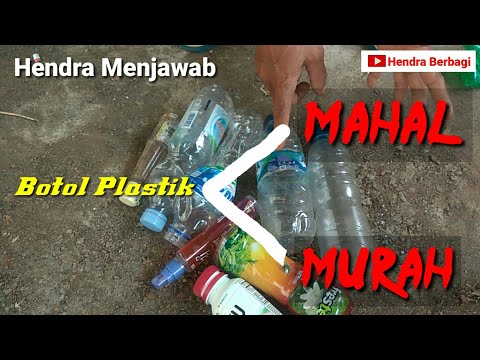 Urutan BOTOL PLASTIK (Berdasar Harga) ---- Hendra Menjawab