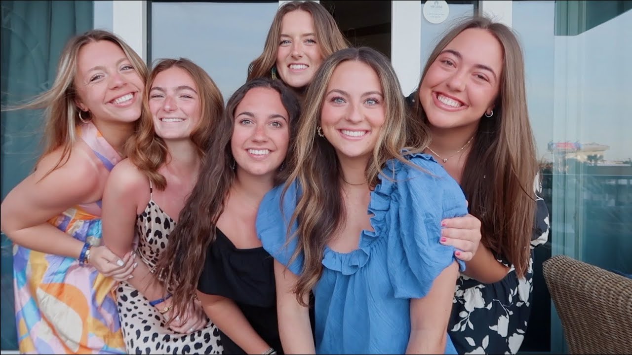 first college spring break - YouTube