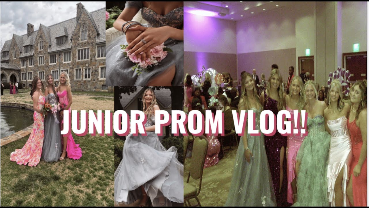 JUNIOR PROM VLOG!!! - YouTube