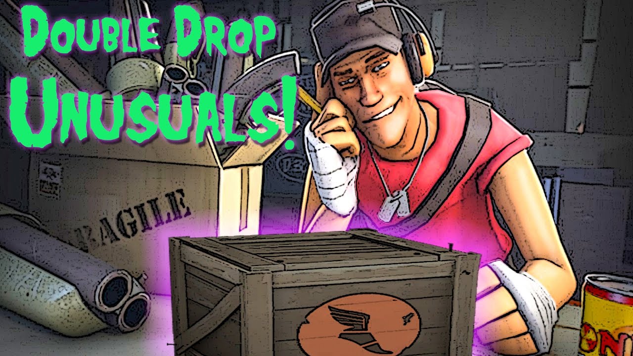 TF2: Double Drop Rate for Unusuals is BONKERS! Unboxing Halloween ...